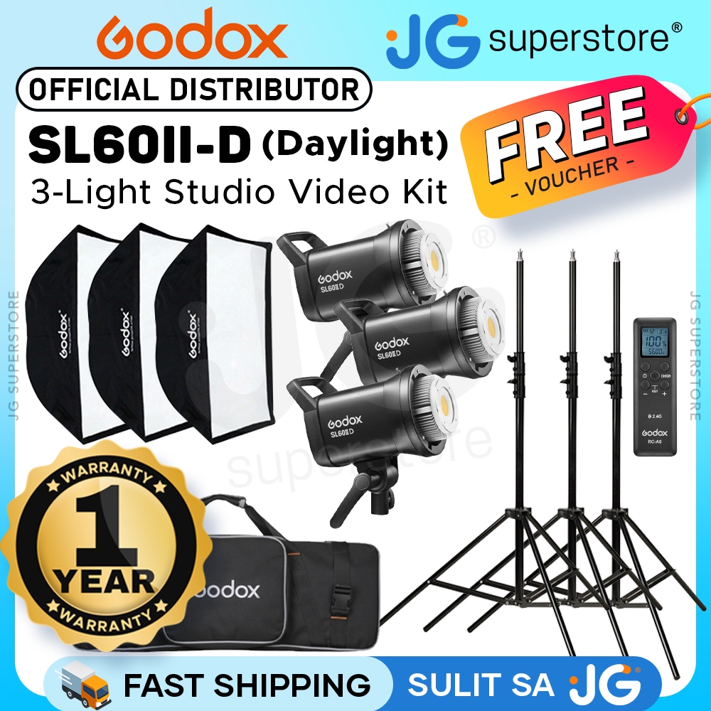 Godox SL60IID / SL60IIBI 60W Daylight / Bi-Color Continuous Studio ...