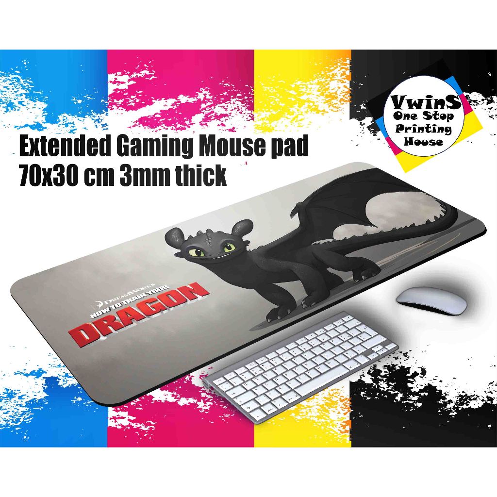 How to Train your Dragon Laptop Mat Mouse Pads! Viking boy Hiccup ...