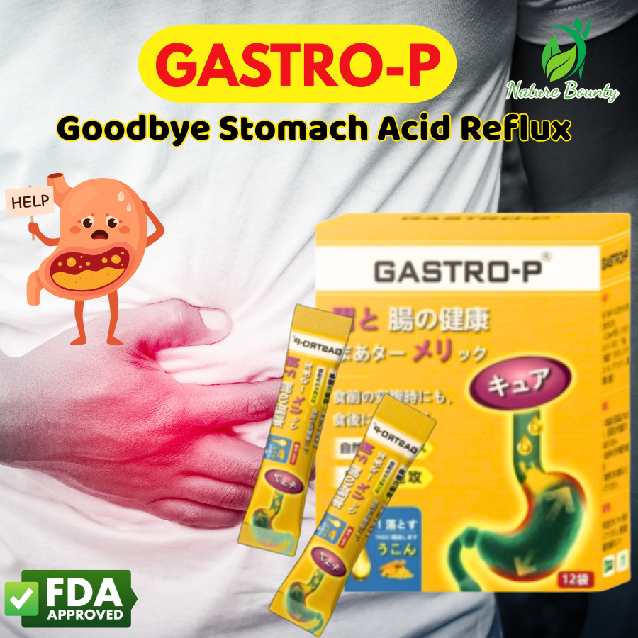 GASTRO-P Herbal Stomach Relief – Soothes Heartburn, Magbuga, and Helps ...