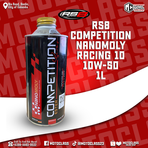 COMPETITION NANOMOLY RACING 10W-50 OIL 1L | Shopee Philippines