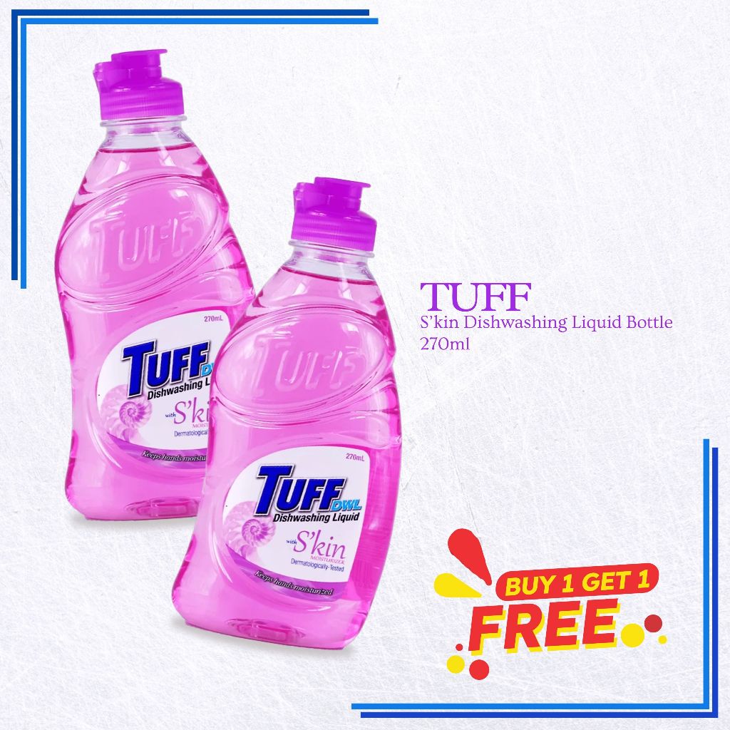 Buy 1 take 1 Tuff Dishwashing Liquid with S'kin Moisturizer ...