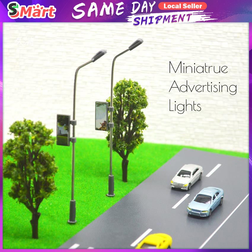 Miniature Street Lamp Model 3V Led Light For Model Making HO/N Sand ...