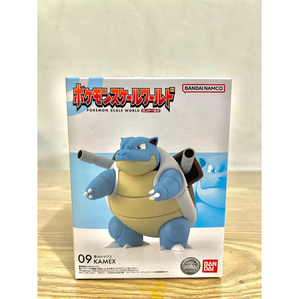 Bandai, POKÉMON SCALE WORLD KANTO REGION BLASTOISE W/O GUM | Shopee ...