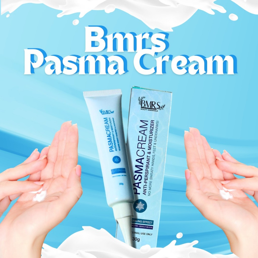 BMRS Pasma Cream for Hands Feet Underarm Sweat Pawis Antiperspirant ...