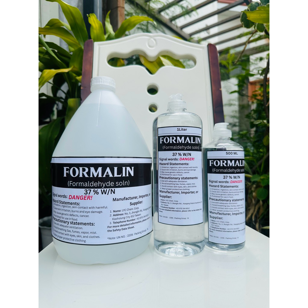 FORMALIN 1GALOON PURE FORMALDEHYDE RESOLUTION AND PRESERVATION ORGANIC ...