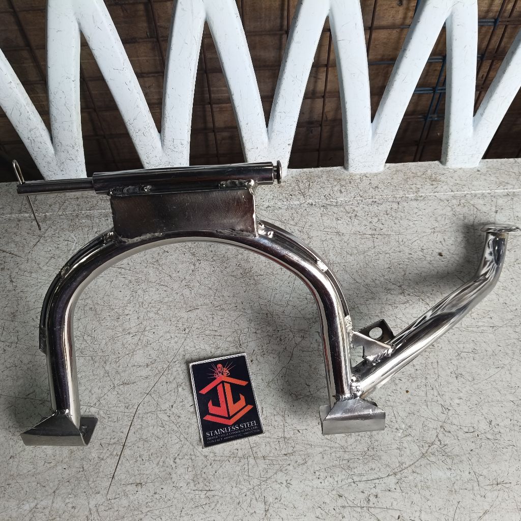 Pure Stainless AEROX V1 Center Stand w/ AXLE | Shopee Philippines