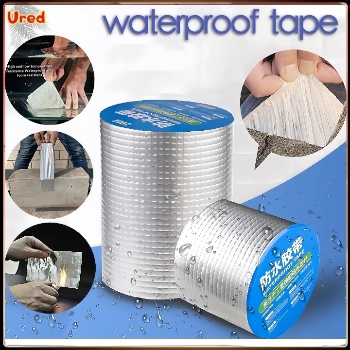 Aluminum Foil Butyl Waterproof Tape For roof leak Roof Sealant Wall ...
