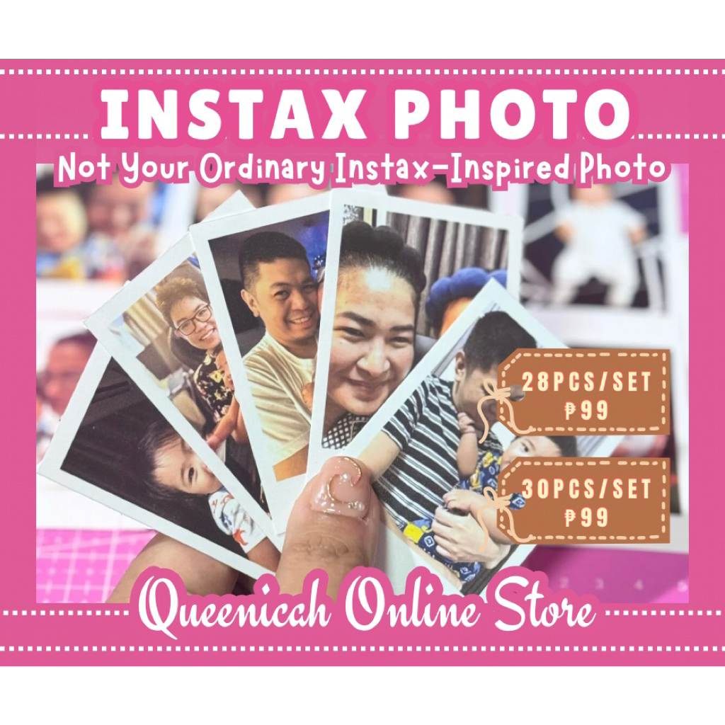 INSTAX MINI PHOTO PRINTING(30PCS/SET & 28PCS/SET) High Quality Printed ...