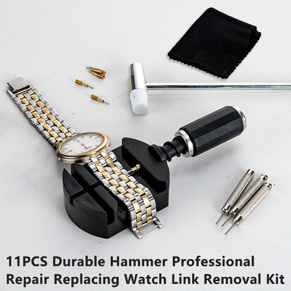 11 in 1 Watch Link Removal Tool Kit Watch Band Sizing Tool Kit For ...