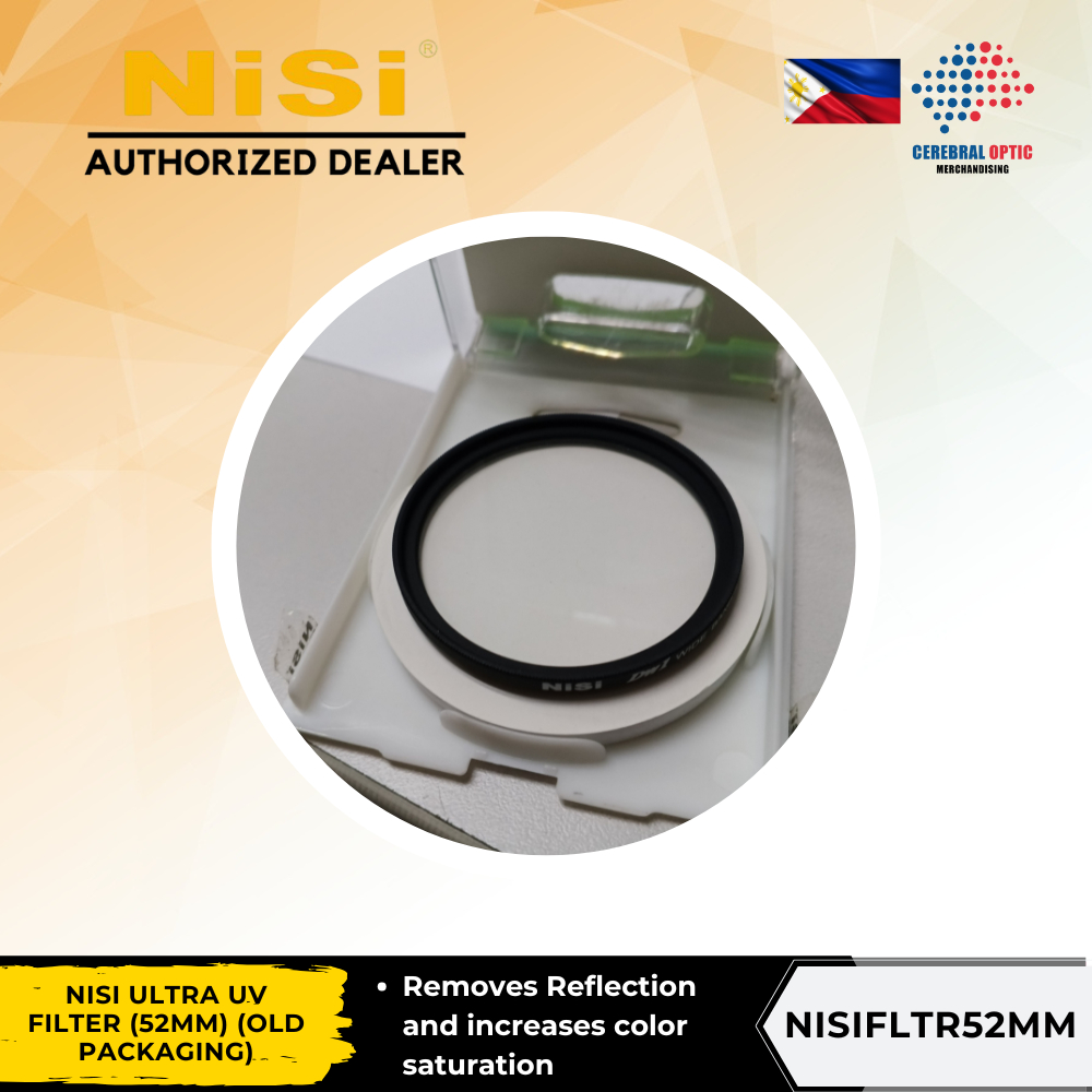NISI ULTRA UV FILTER (52MM) (OLD PACKAGING) | Shopee Philippines