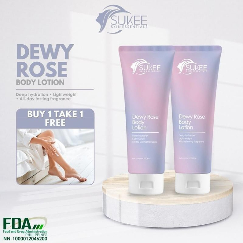 SUKEE Whitening Dewy Rose Body Lotion Moisturize Dry Skin Keep ...