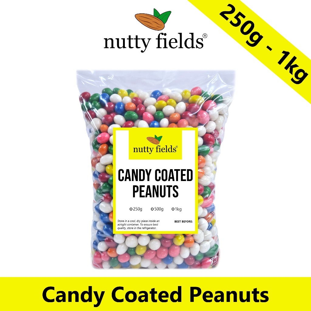 Candy Coated Peanuts (250g - 1kg) by Nutty Fields | Shopee Philippines