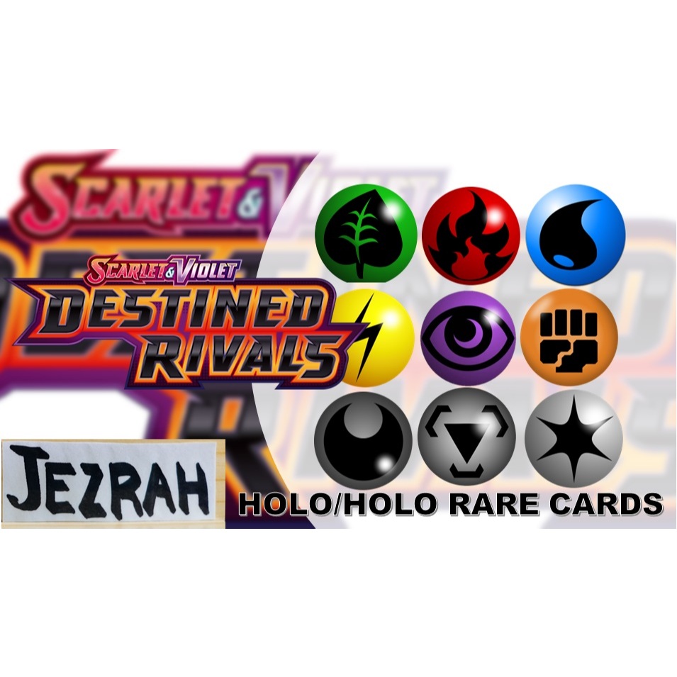 Pokemon TCG Destined Rivals [DRI] Holo Rare Card | Shopee Philippines
