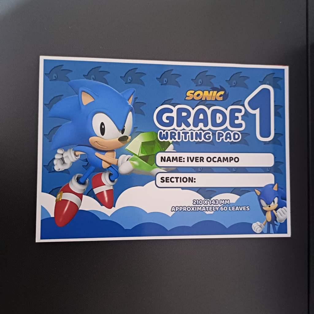 CUSTOMIZED PAD PAPER FOR GRADE 1 STUDENTS | Shopee Philippines