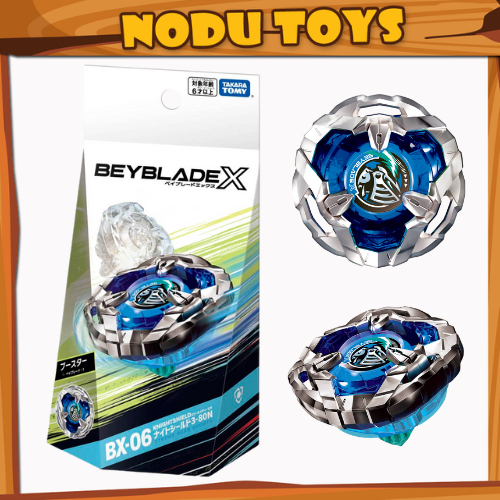 Beyblade X BX-06 Booster Knight Shield 3-80N [Bankee Sticker] | Shopee ...