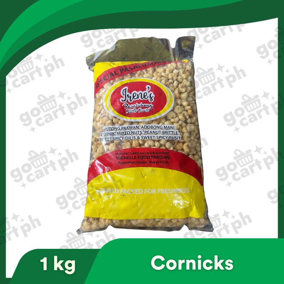 [GO-CART PH] 1kg Seasoned Cornicks / Cornick (garlic cornicks) | Shopee ...