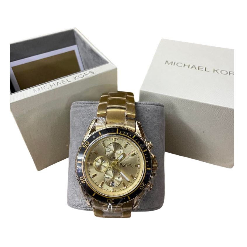 MK Watch MK8339 JET MASTER Chronograph oversized watch | Shopee Philippines