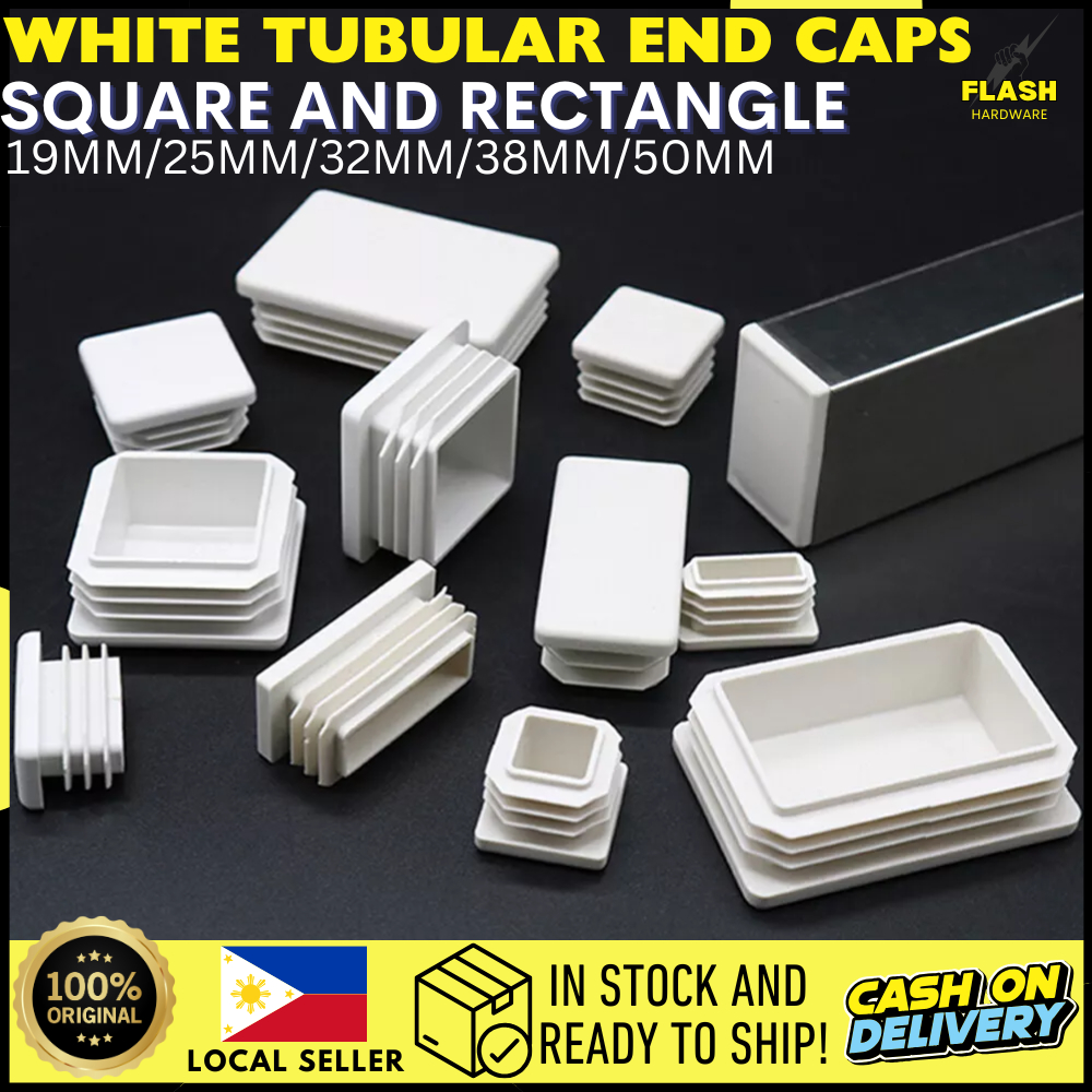 Tubular Square & Rectangle Plastic Plug End Cap Insert Plug | Shopee ...