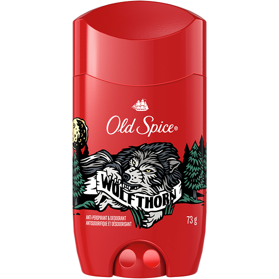 Old Spice Antiperspirant Deoderant Stick Wild Wolfthorn 73g | Shopee ...