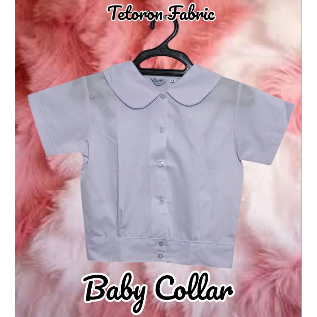 BABY COLLAR SCHOOL UNIFORM FOR ELEMENTARY AND HIGH SCHOOL GIRLS TETORON ...
