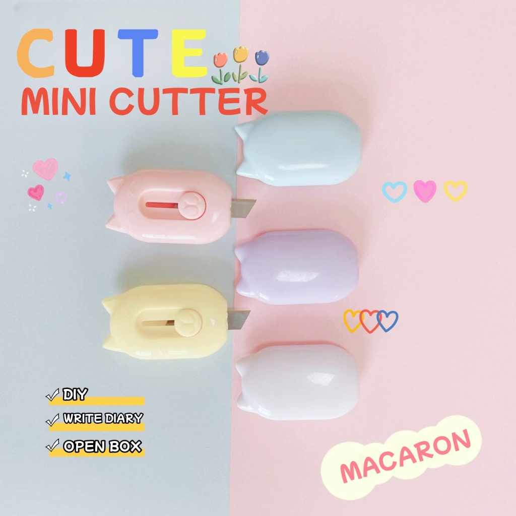 L.S Portable Mini Cutter Cute Utility Knife Perfect for Packages ...