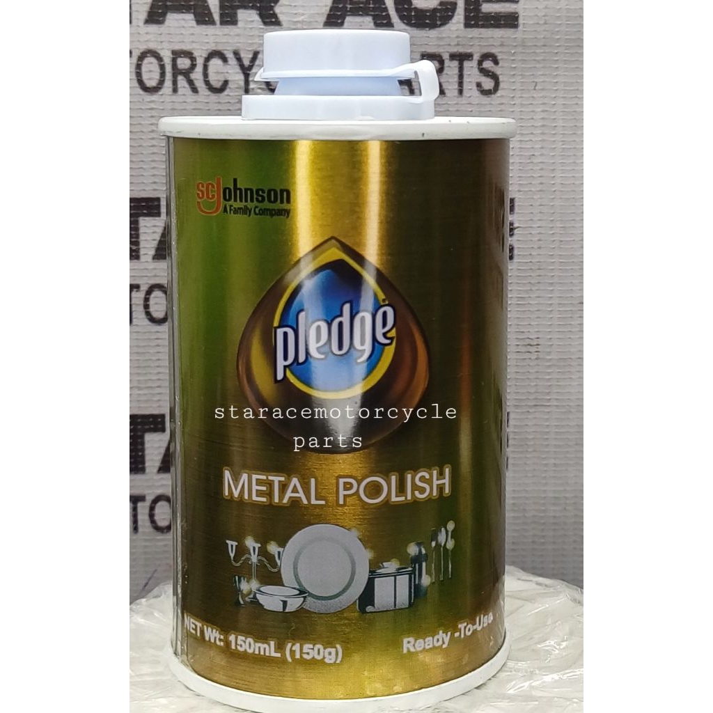 SCJOHNSON PLEDGE METAL POLISH 150ML | Shopee Philippines