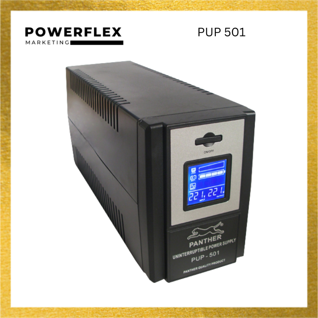 Panther PUP 501 Uninterruptible Power Supply (UPS) 500VA 300 Watts ...