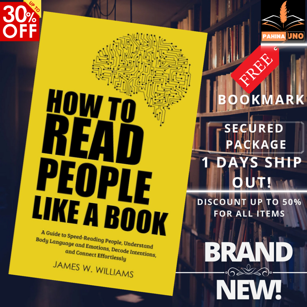 How to Read People Like a Book A Guide to Speed-Reading People,By James W. Williams | Shopee ...