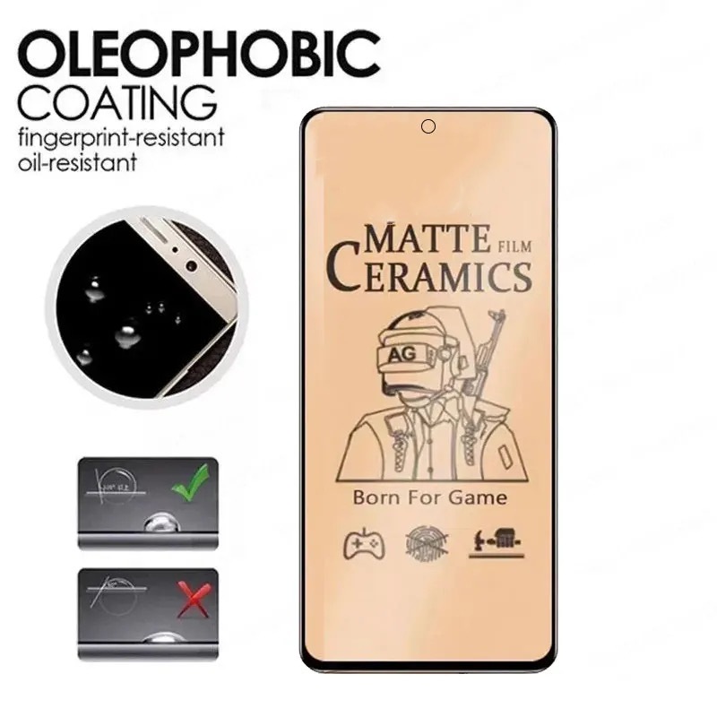 For Tecno Camon 30S 40 Pro 4G 5G Matte Ceramic Screen Protectors Film ...