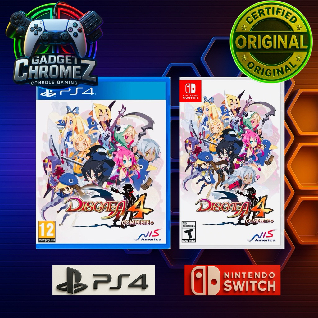 Disgaea 4 Complete + A Promise Of Sardines Edition | PS4 / Nintendo ...