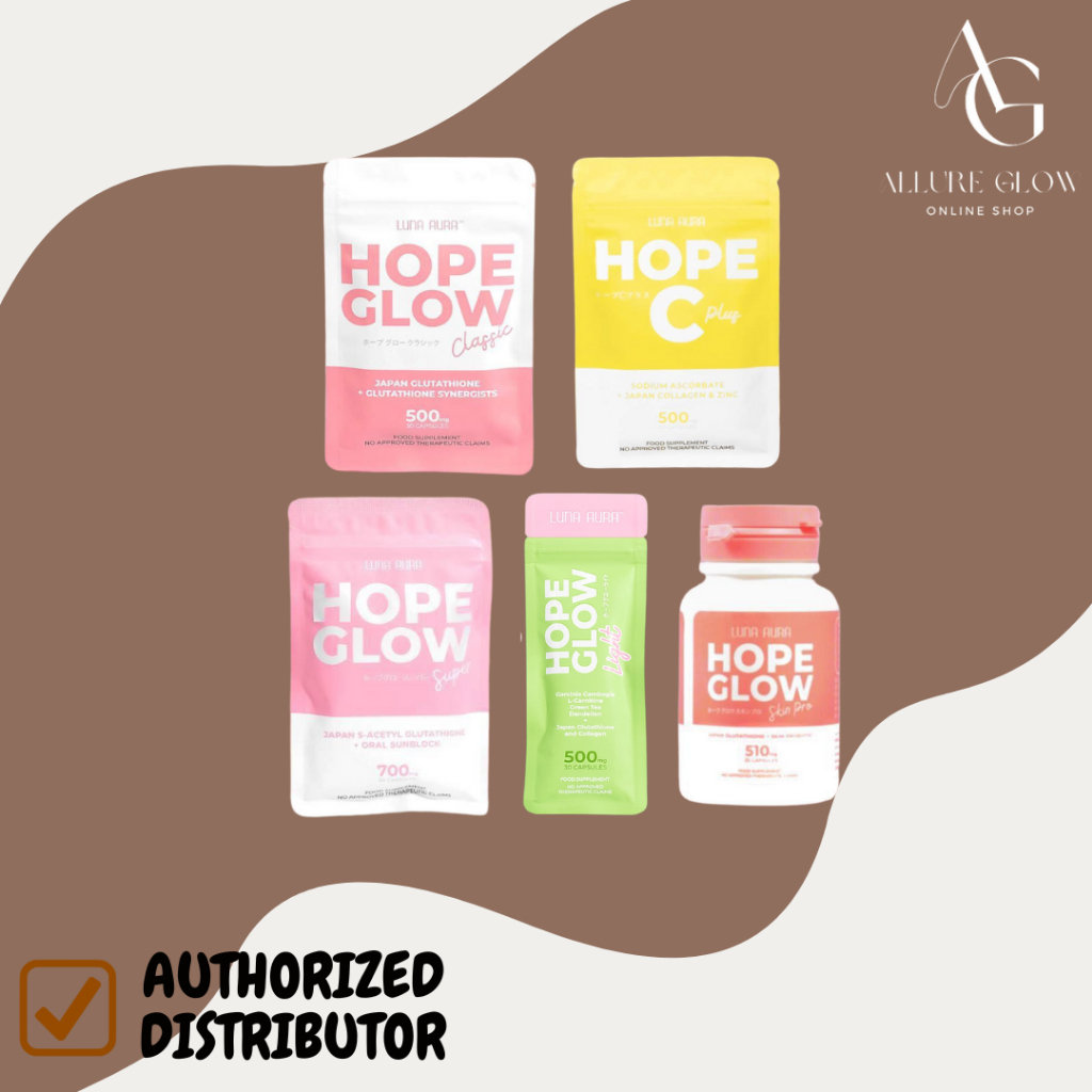 Luna Aura Hope Glow Classic | C Plus | Super | Light |Skin Pro | Shopee ...