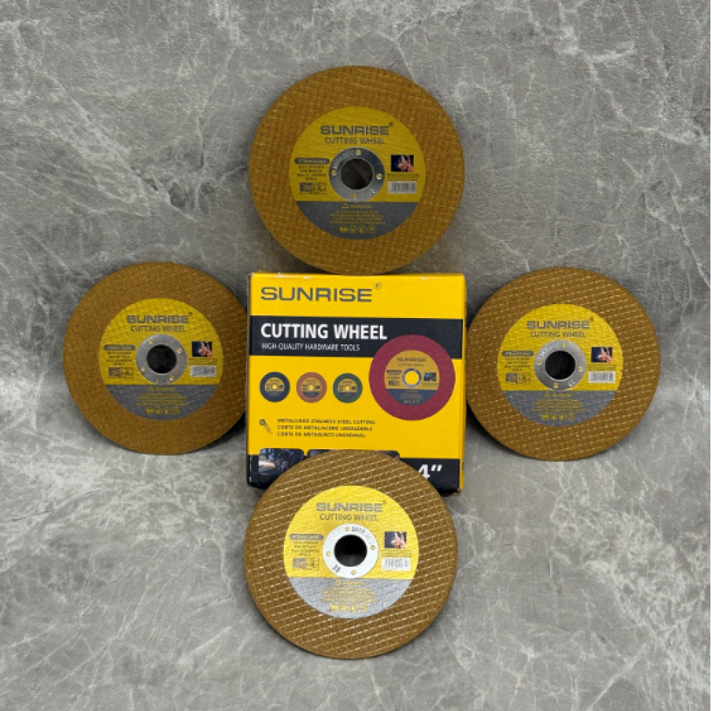 SUNRISE CUTTING DISC 4"(25PCS) FOR METAL STAINLESS STEEL HD | Shopee ...