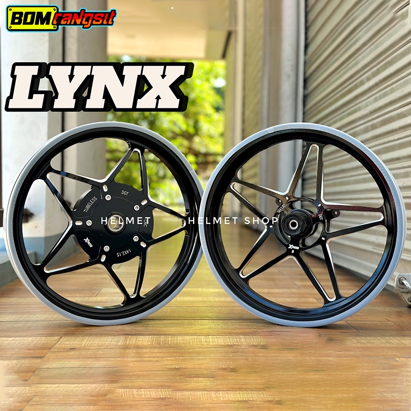 Bom Rangsit BomX Lynx CNC Star Alloy Mags Click 125/MIO 110/i125 M3 ...