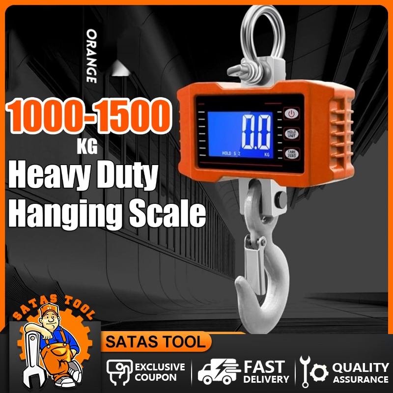 Heavy Duty Hanging Scale 300-1500kg Portable Electronic Industrial ...