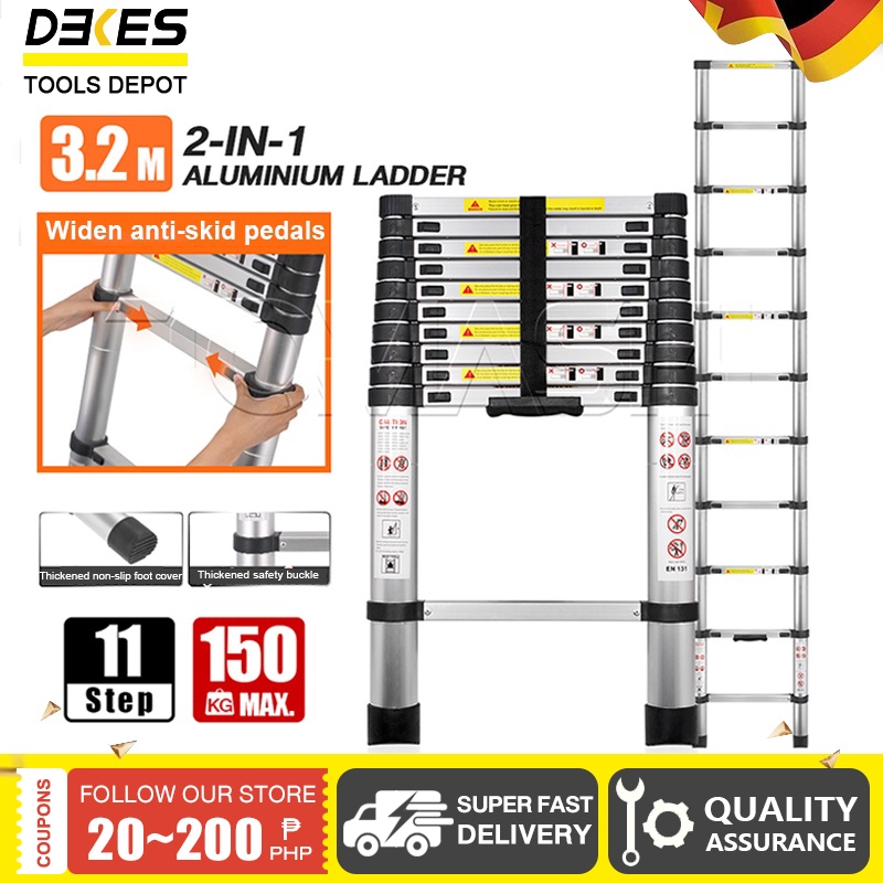 Telescopic foldable Ladder folding aluminum ladder,multi-function ...