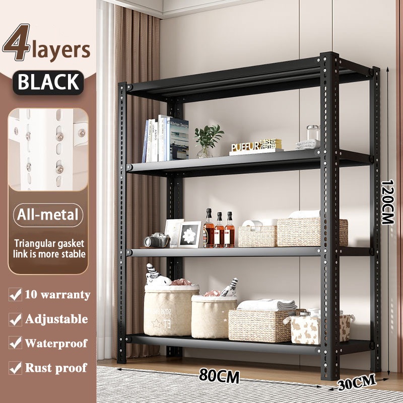 Boltless Steel rack 6 Layers Adjustable Height waterproof Organizer ...
