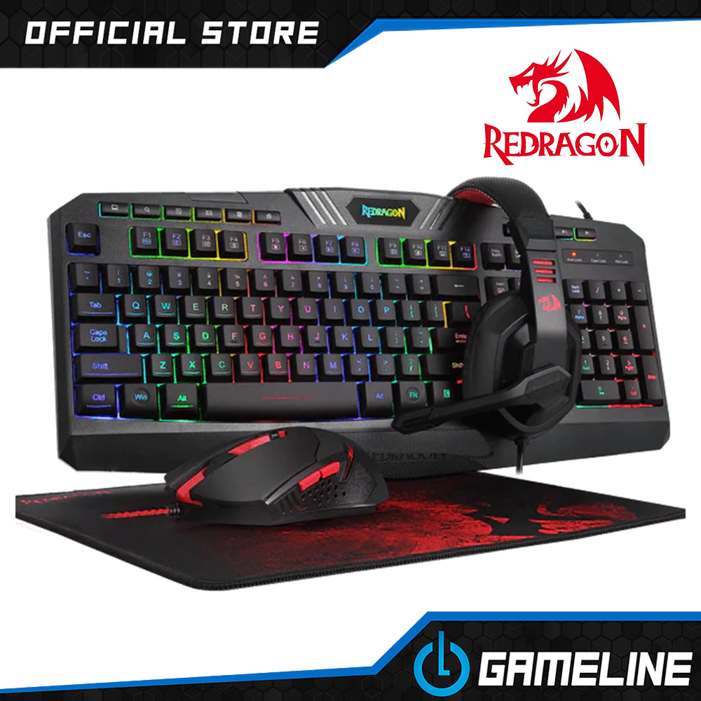 Redragon S101-BA-2 4in1 Gaming Keyboard & Mouse Combo | Shopee Philippines