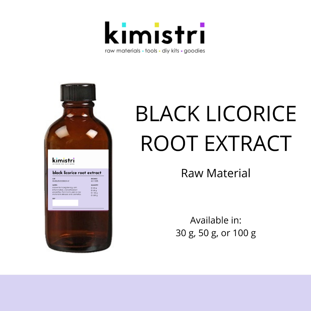 Black Licorice Root Extract - Raw Material for Skincare and Cosmetics ...