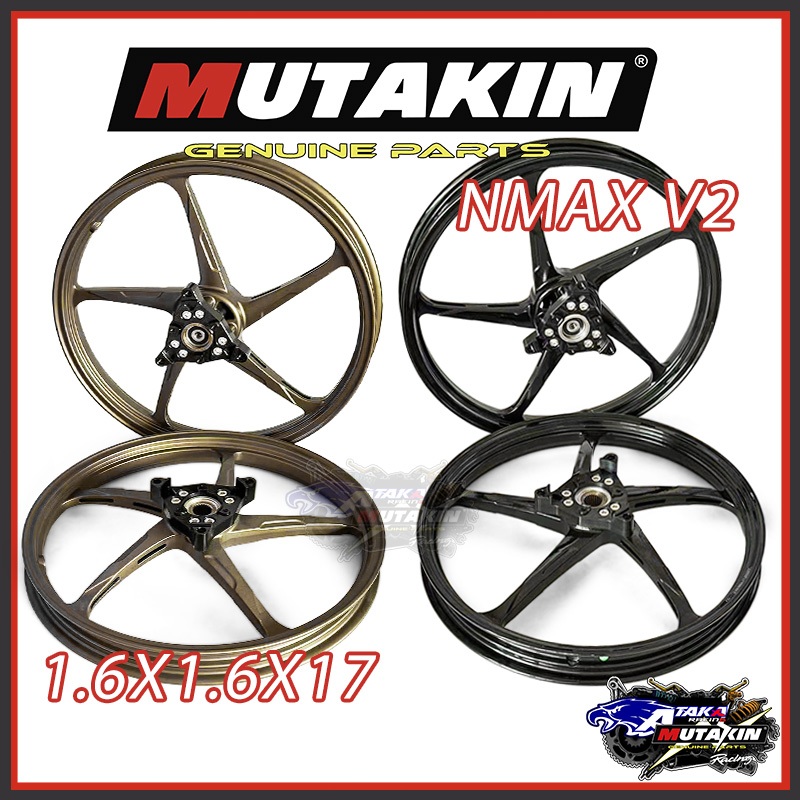 MUTAKIN Mags SP500 NMAX 2020 Front Disc Rear Disc 1.6x1.6x17 With ...
