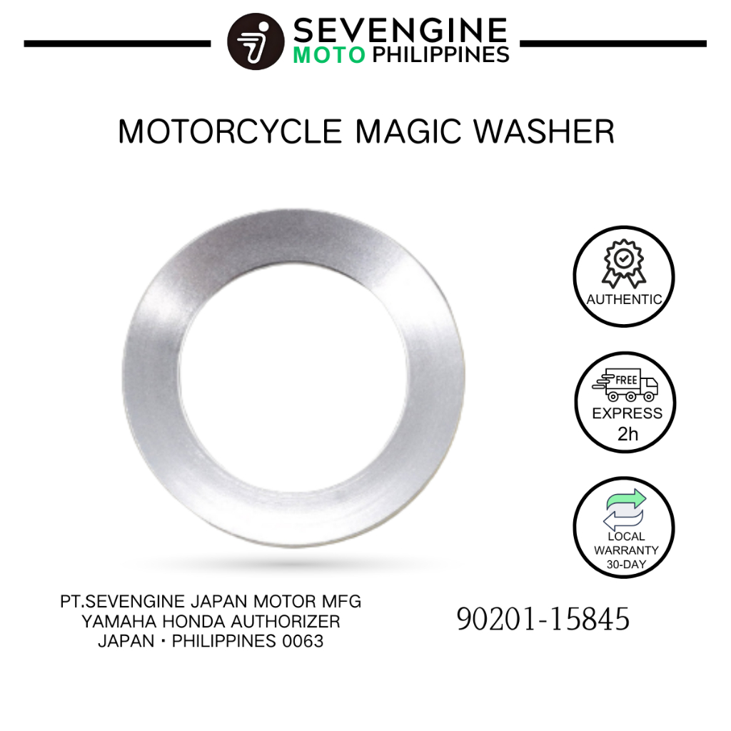 Stainless Steel Magic Washer 1mm For Motorcycle Click V1 V2 Nmax V1 V2 ...