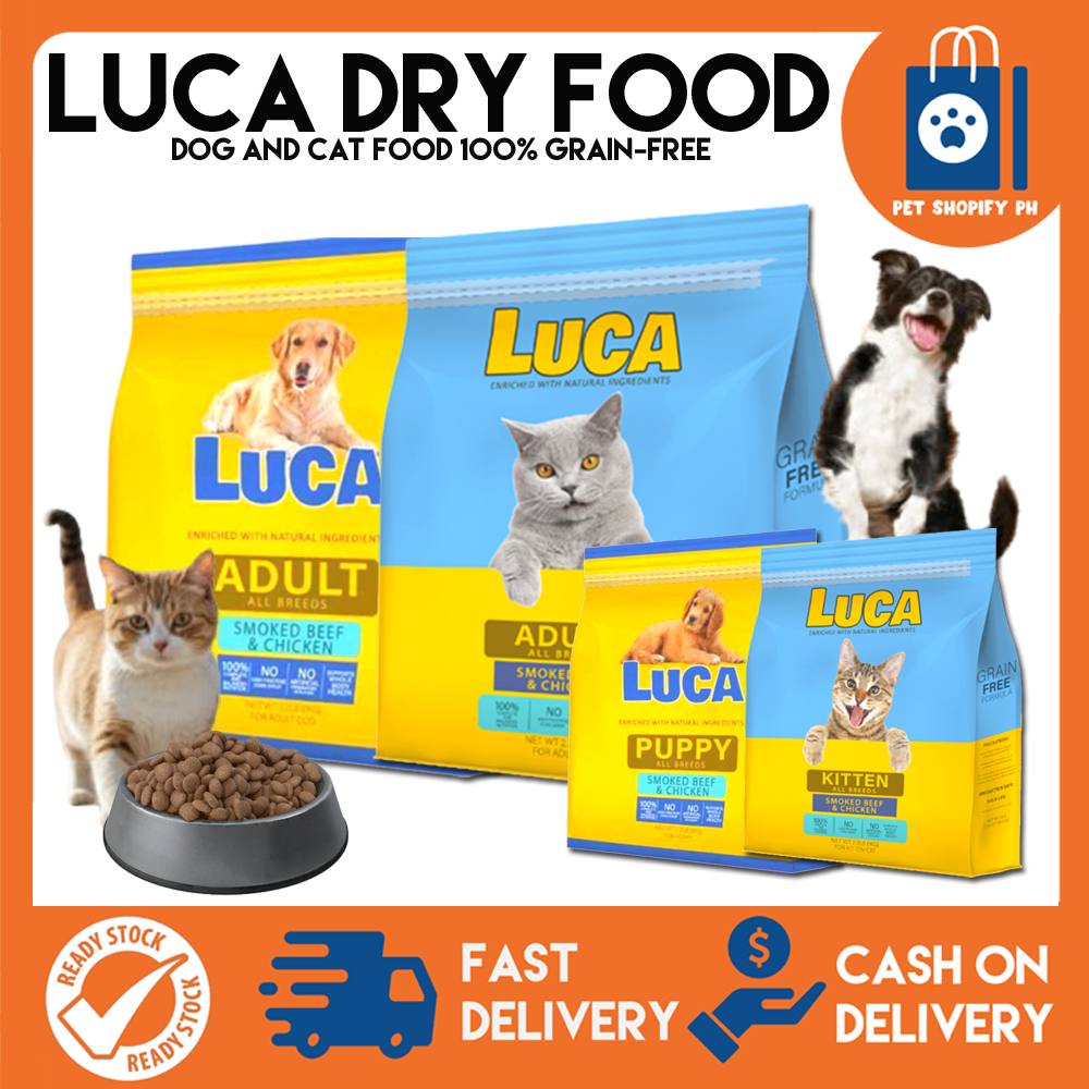 1KG LUCA CAT FOOD LUCA DOG FOOD PUPPY FOOD KITTEN FOOD | Shopee Philippines