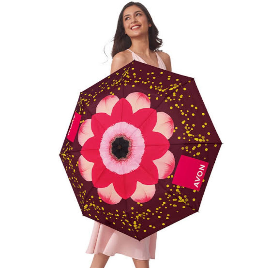AVON Manual Foldable Umbrella with Avon Exclusive Print: Estelle ...