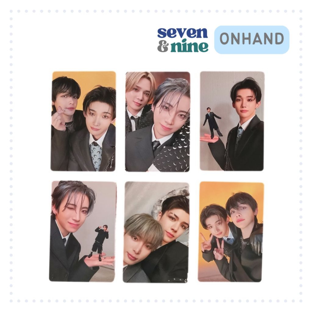 &TEAM Go in Blind Wolf Family Assorted Photocard | Shopee Philippines