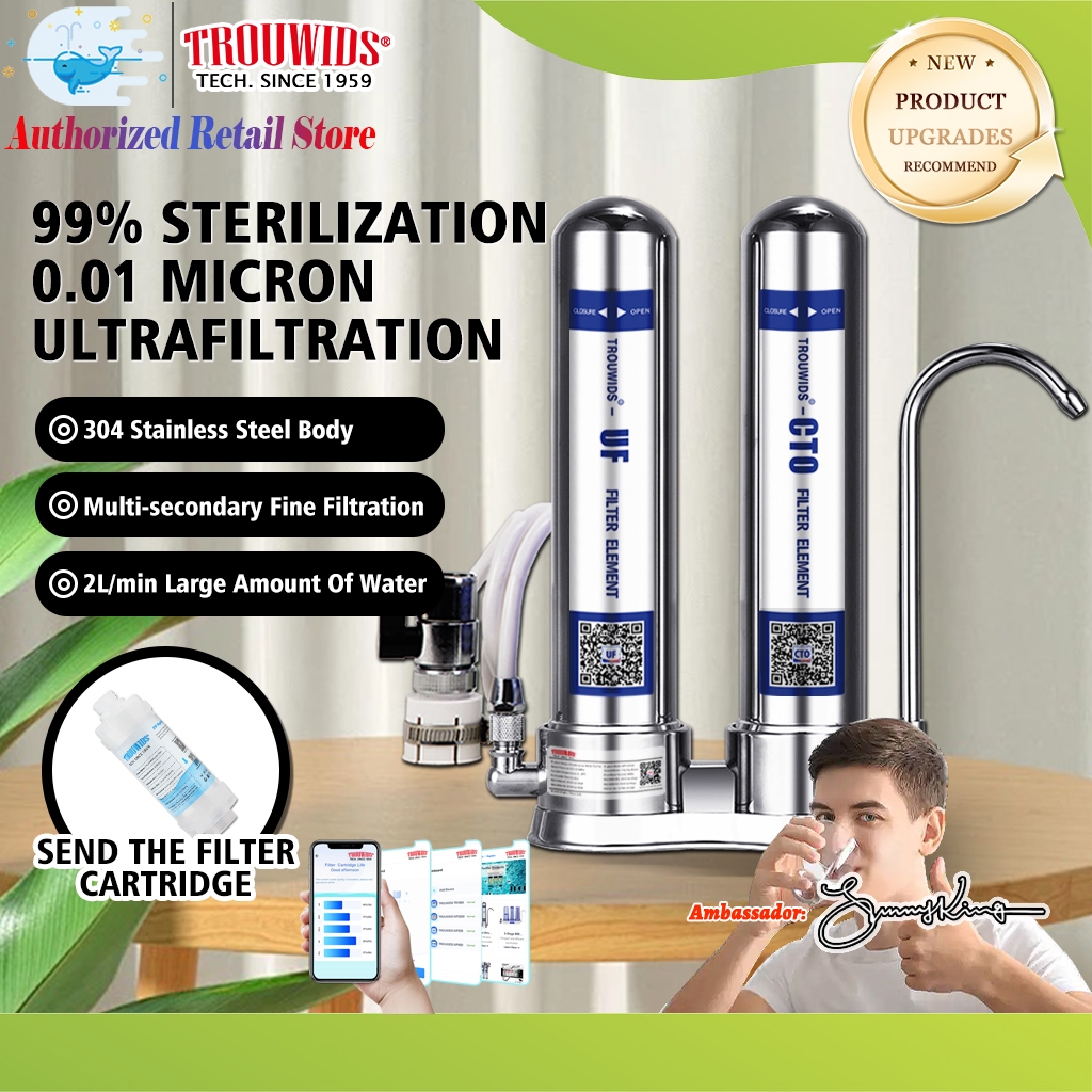 TROUWIDS Ultrafiltration Water Filter Water Purifier Alkaline Water ...