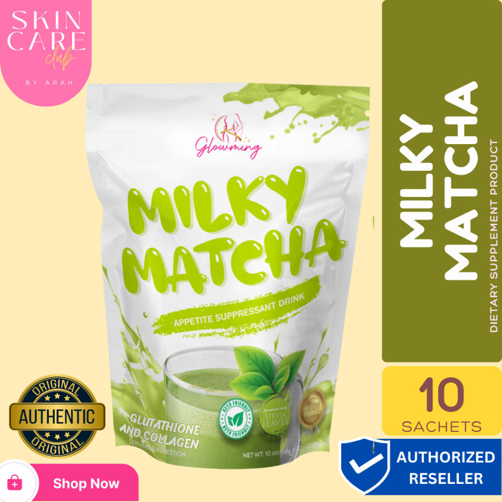 Milky Matcha with Glutathione, Collagen and Herbal Extracts by CC Glam ...