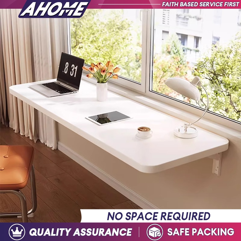 Wall storage rack foldable desk wall-mounted free punch partition ...