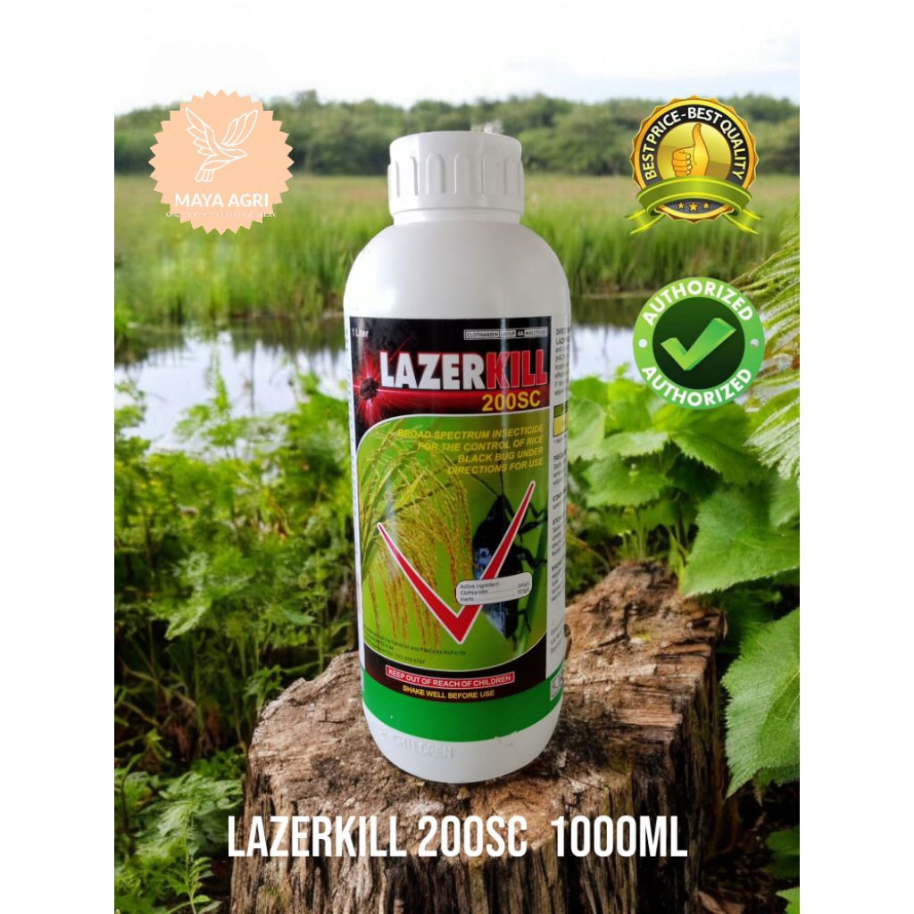 LAZER KILL SYSTEMIC INSECTICIDE - KILLS LIKE GOLD, GOLD RUSH - ONEGRAIN ...