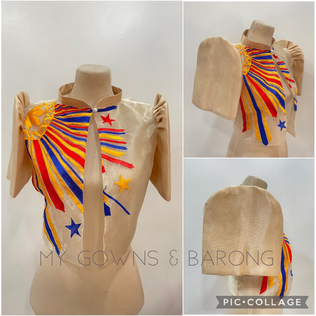 SINAG Filipiniana Bolero | Shopee Philippines