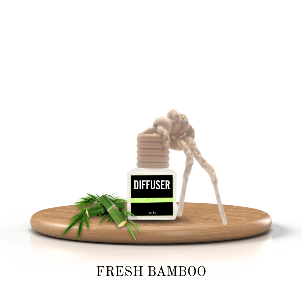 Hanging Diffuser 10ML – Fresh Bamboo | Long-Lasting Car & Room Scent ...