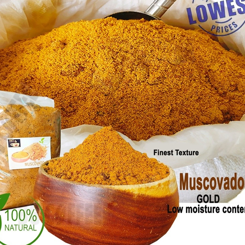 [BG] MUSCOVADO PURE ORGANIC SUGAR-100% CHEMICAL FREE (Golden-Dark Brown ...